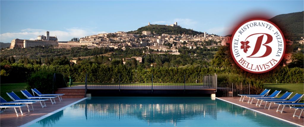 Hotel Bellavista Assisi, Piscina | Vista panoramica | Camere